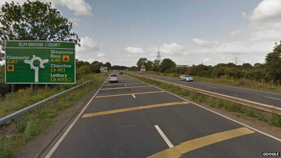 Overnight closures on the A40 for road resurfacing - BBC News