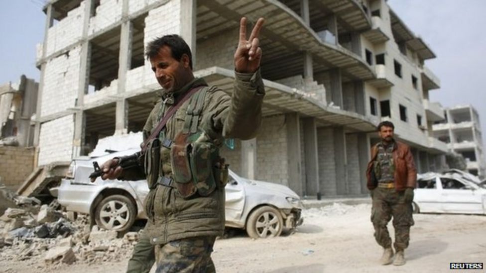 Syrian Kurds and rebels 'advance into IS-held Raqqa province' - BBC News