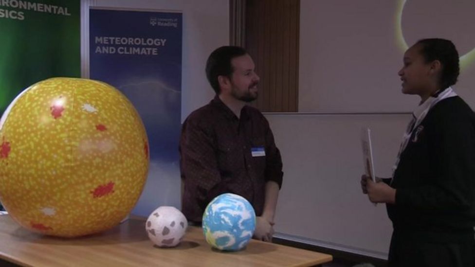 'Breathtaking' solar eclipse witnessed by millions - BBC News