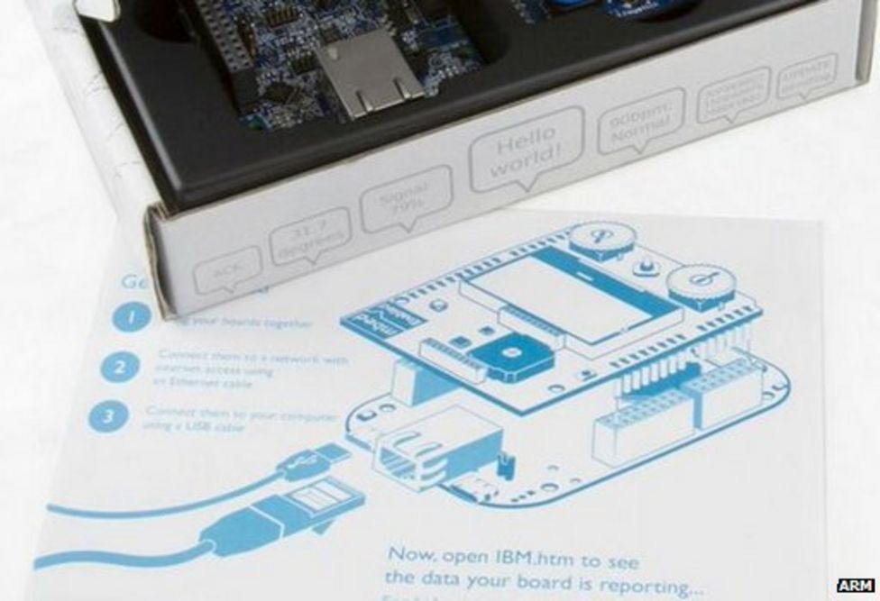 Internet of things starter kit unveiled by ARM and IBM - BBC News
