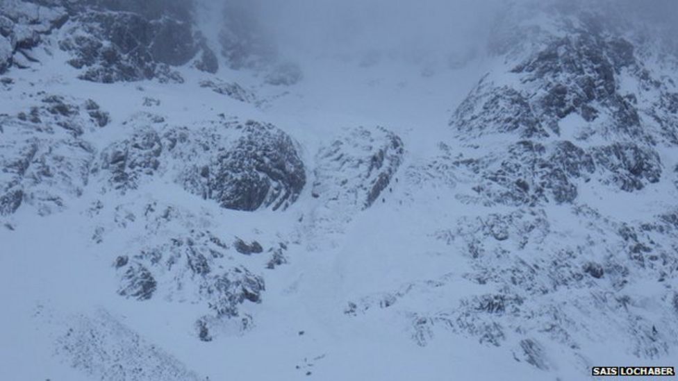 Warning of high avalanche risk on Scotland's mountains - BBC News