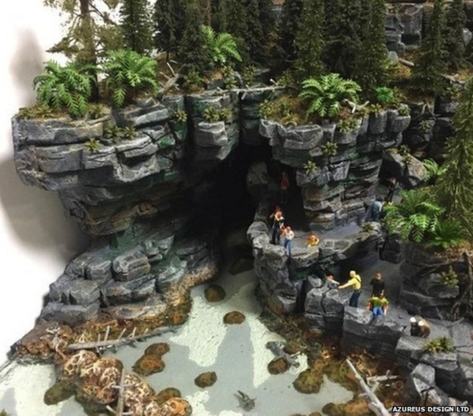 Jurassica dinosaur museum model unveiled - BBC News