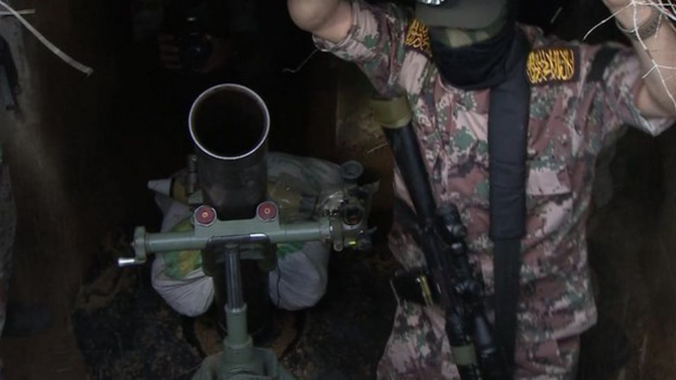 Inside Gaza's tunnels, militants get ready for the next war - BBC News