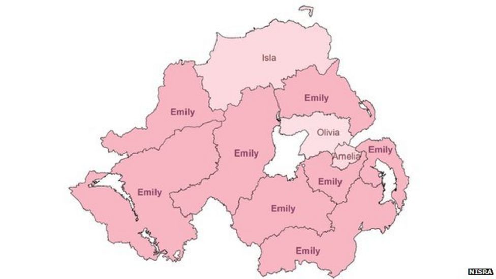 Most popular NI baby names for 2014 are Jack and Emily - BBC News
