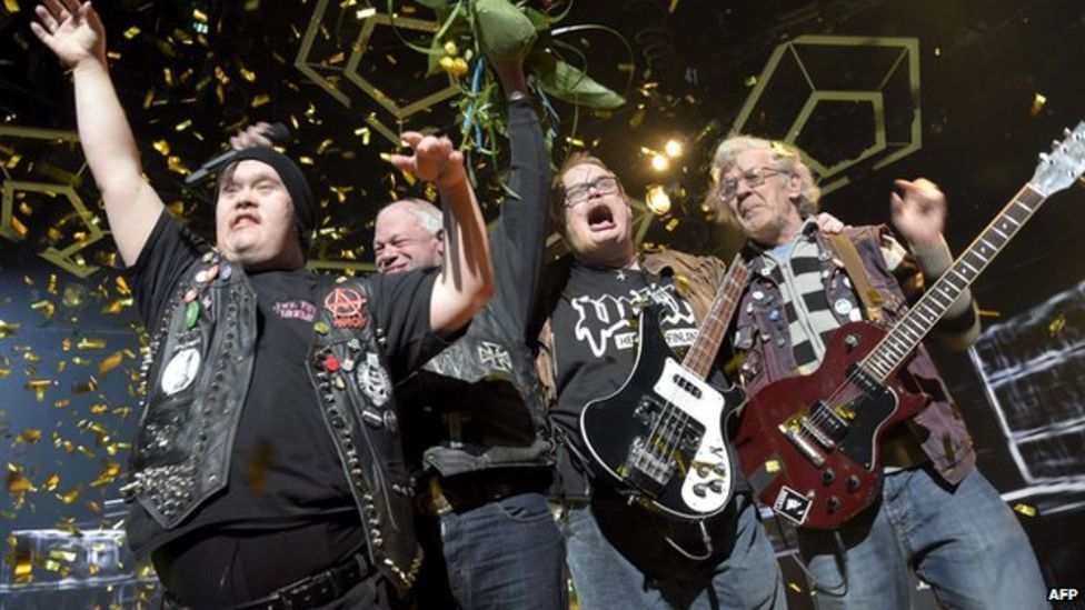 Finland punk band PKN set for Eurovision - BBC News