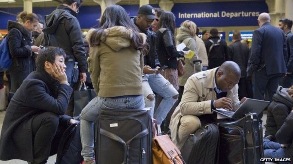 Eurostar services suspended after death on line in Kent - BBC News