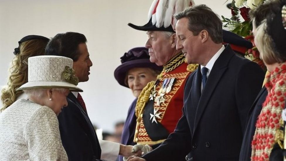Mexican president begins UK state visit - BBC News