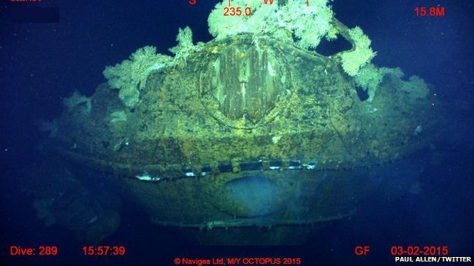 Japan's WW2 'Musashi battleship wreck found' - BBC News