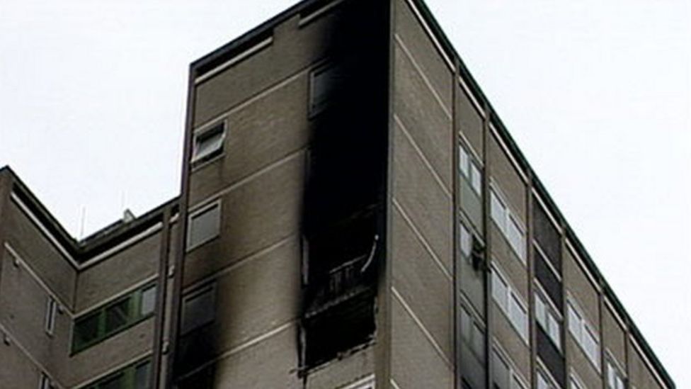 'Callous' Harrow Court firefighter death flats hoax probed - BBC News