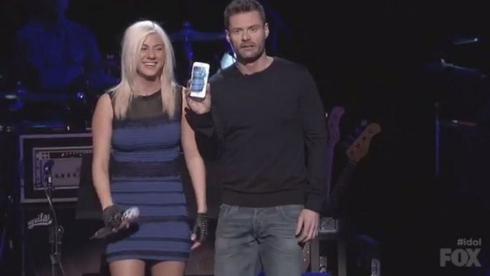 American Idol singer Jax wears #TheDress during final eight performance ...