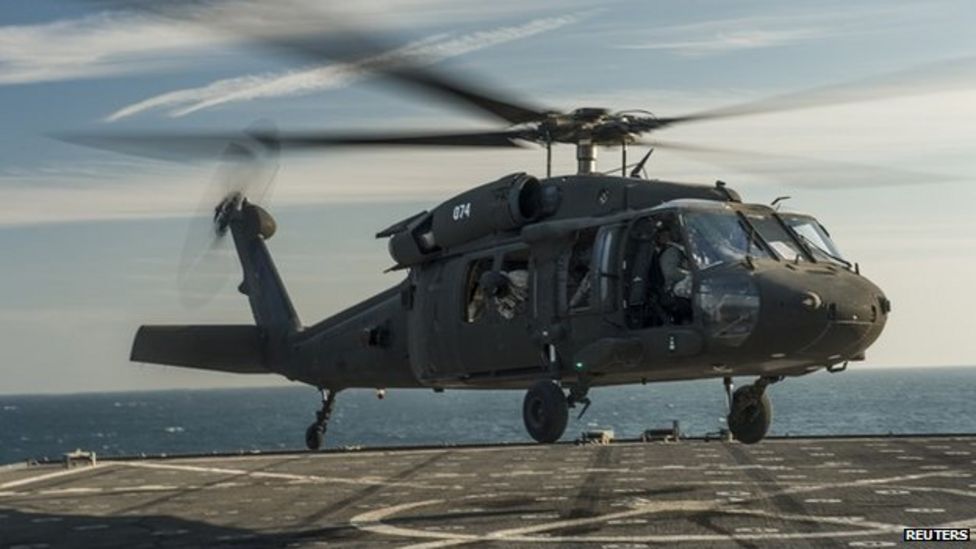 Eleven missing after US army helicopter crash in Florida - BBC News