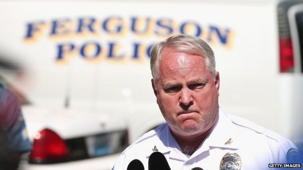 Ferguson police chief Thomas Jackson quits - BBC News