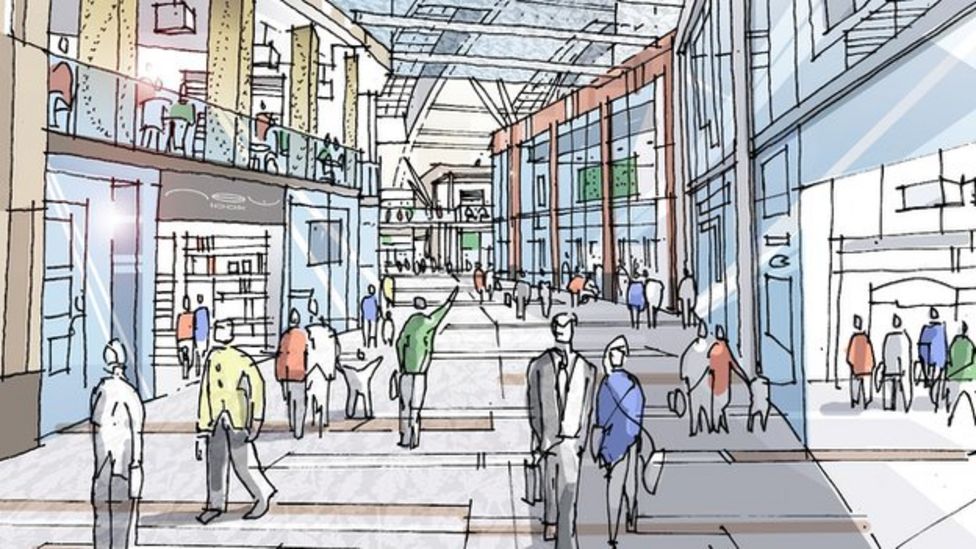 New plans for Milton Keynes' Midsummer Place shopping centre - BBC News