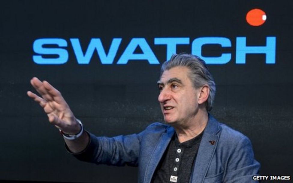 Swatch reveals plan to compete with smartwatch rivals - BBC News