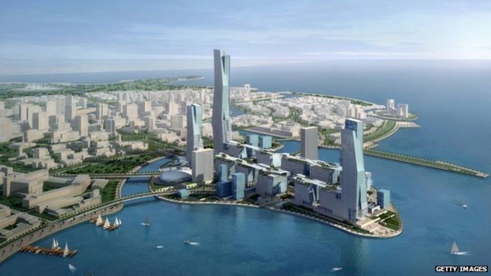 Saudi Arabia's new desert megacity - BBC News
