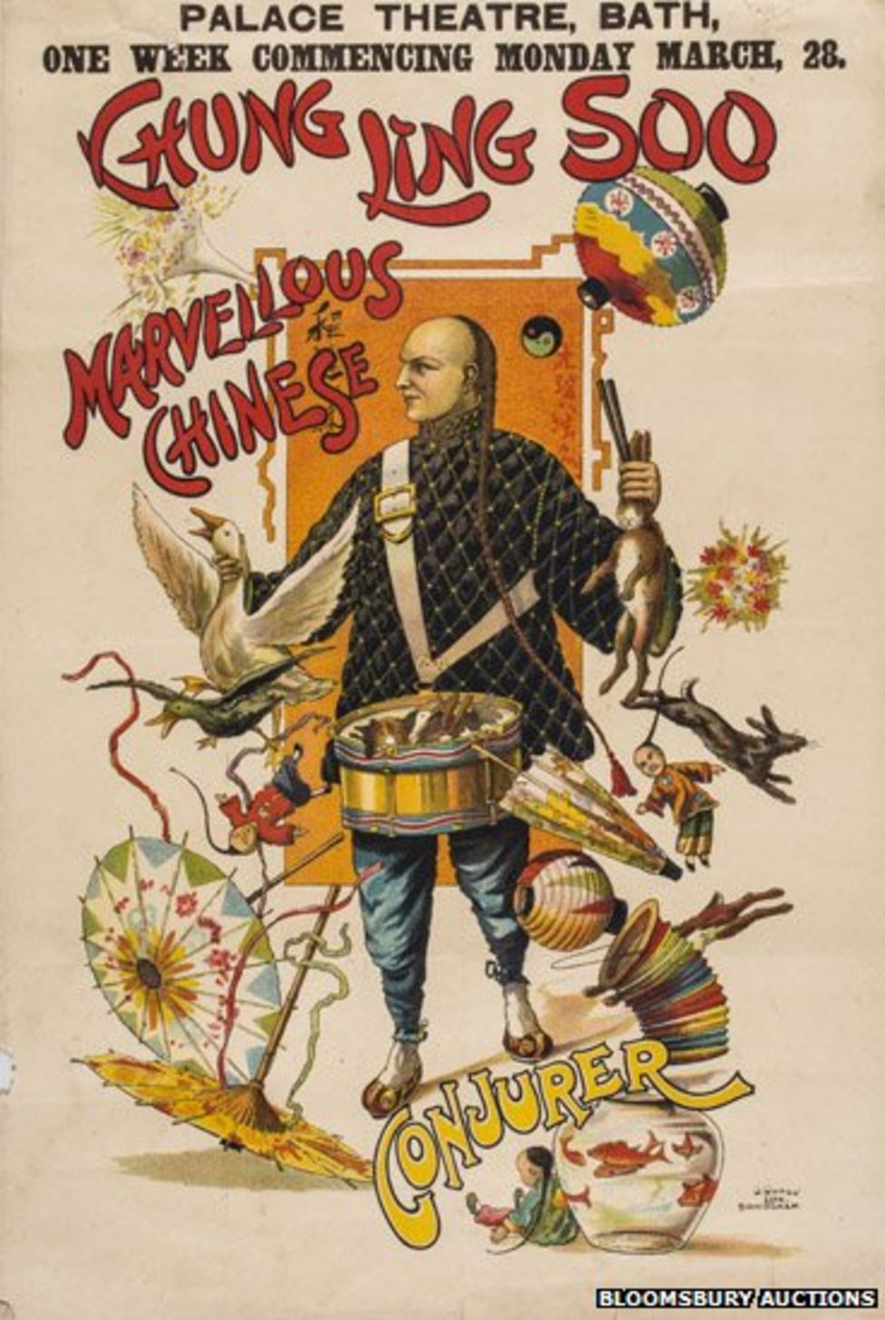 Chung Ling Soo posters on sale - BBC News