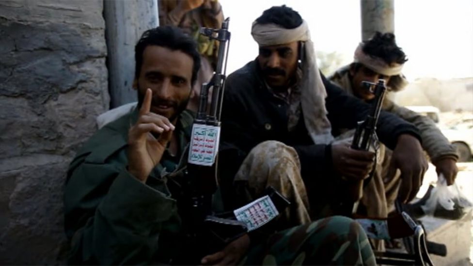 Meeting the Houthis - and their enemies - BBC News