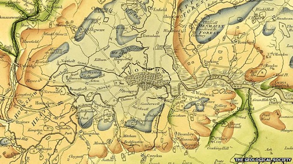 William Smith: Seminal geology map rediscovered - BBC News