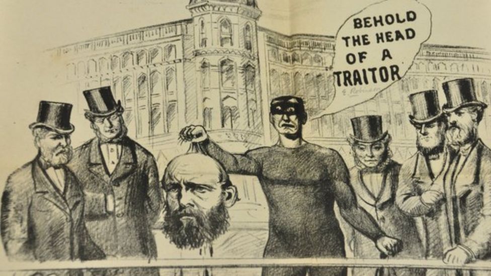 Victorian cartoons depict 'brutal' 1880 election campaign - BBC News