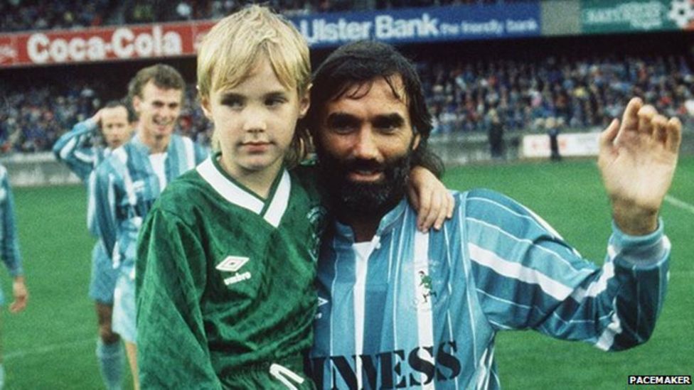 Calum Best: Life with dad George 'tainted by drink' - BBC News