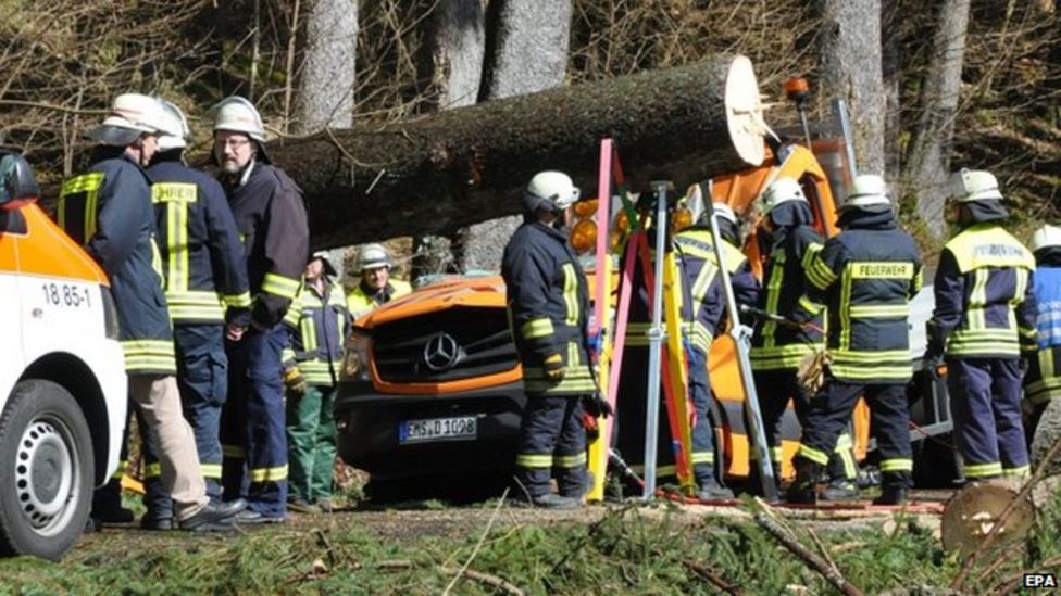 At least nine dead as fatal storms hit Germany and Austria - BBC News