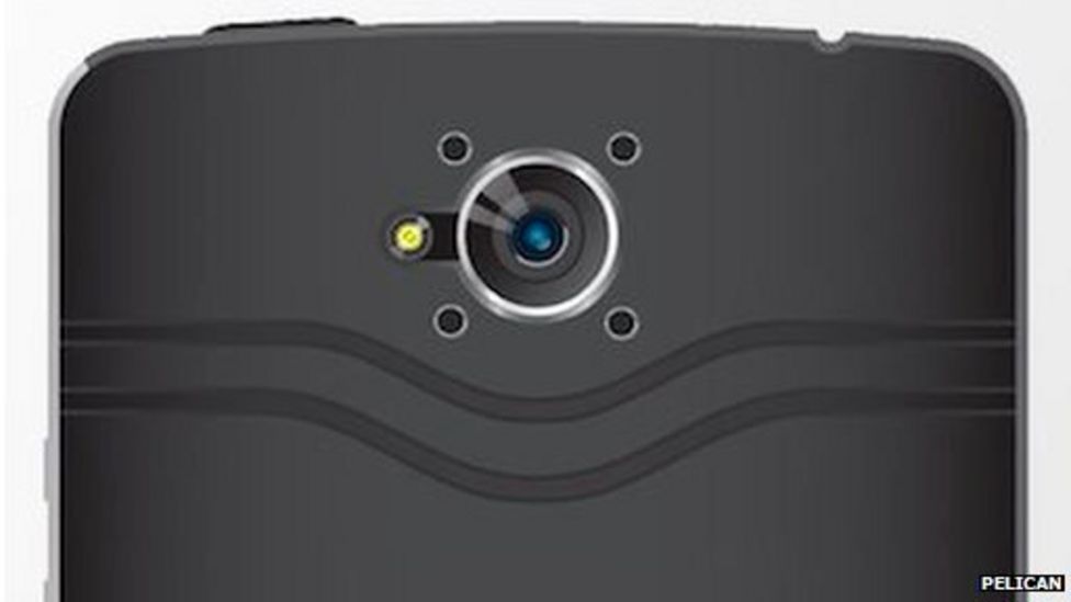 Intel RealSense 3D depth camera fitted into smartphone - BBC News