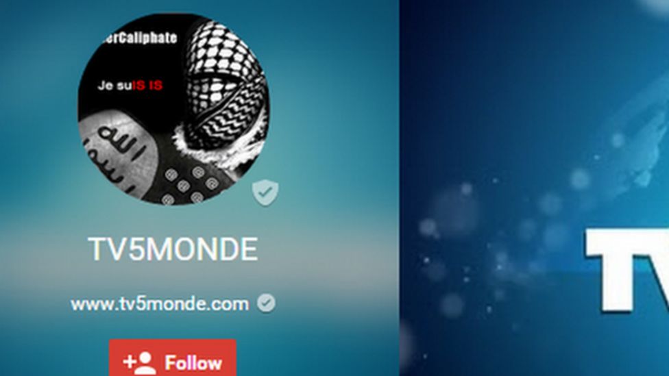 TV5 Monde attack 'by Russia-based hackers' - BBC News