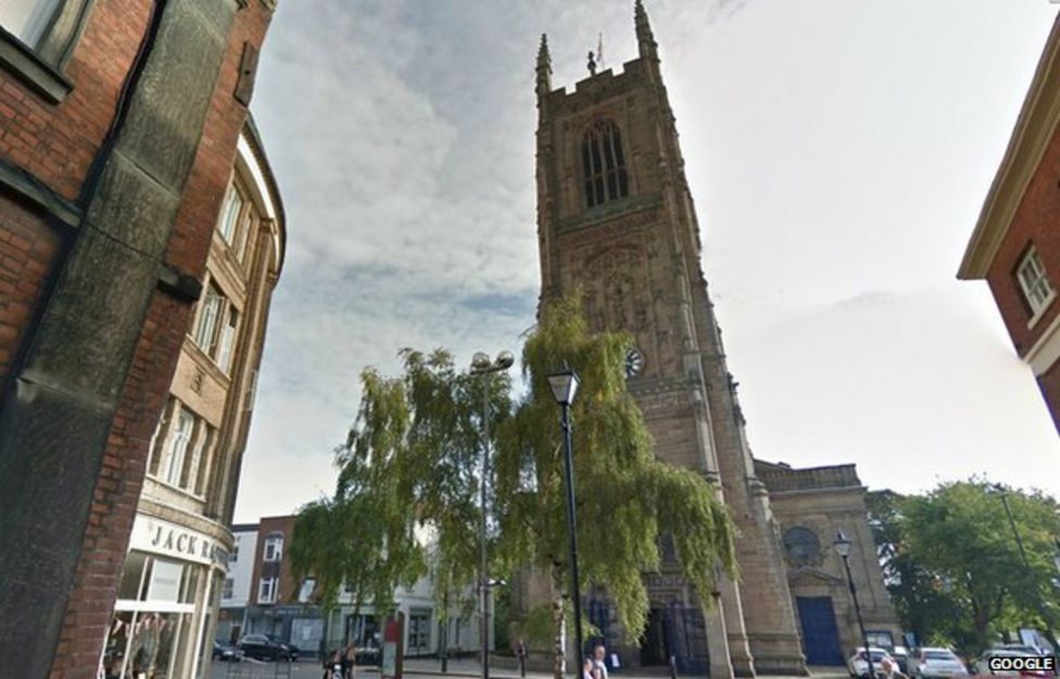 Derby cathedral work uncovers medieval secret - BBC News