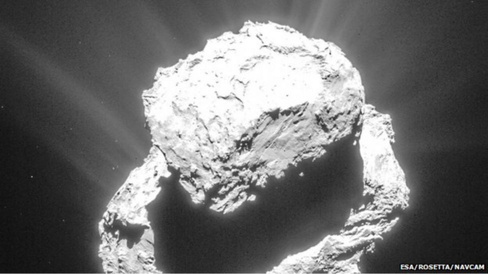 Rosetta comet lander tells magnetic story - BBC News