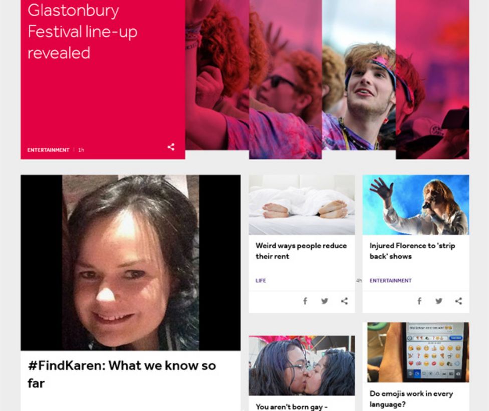 New design for Newsbeat responsive site - BBC News