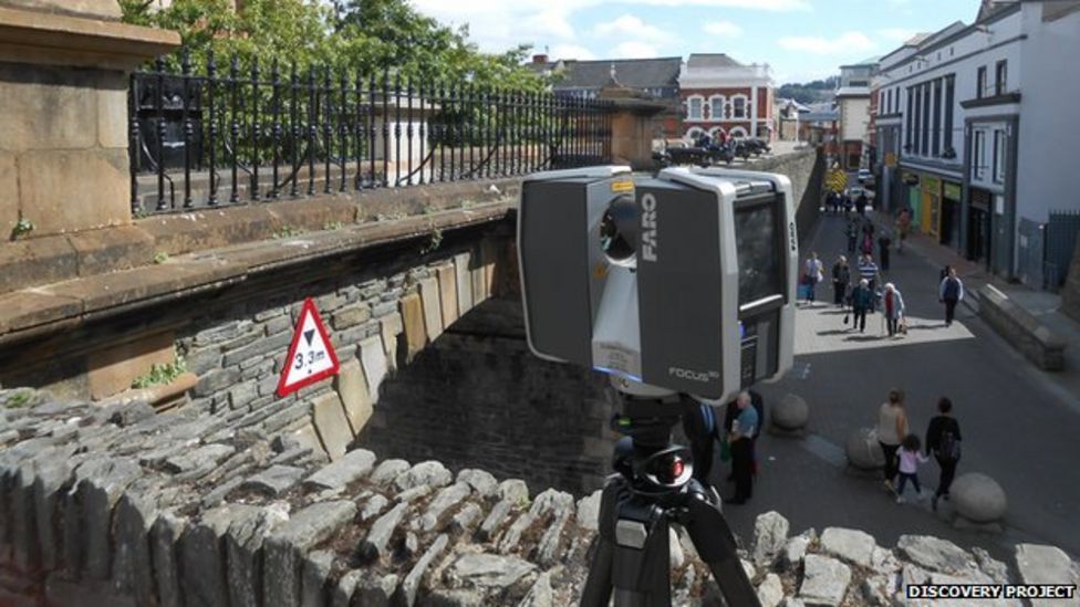 Derry's walls among Irish history sites recreated in 3D models - BBC News