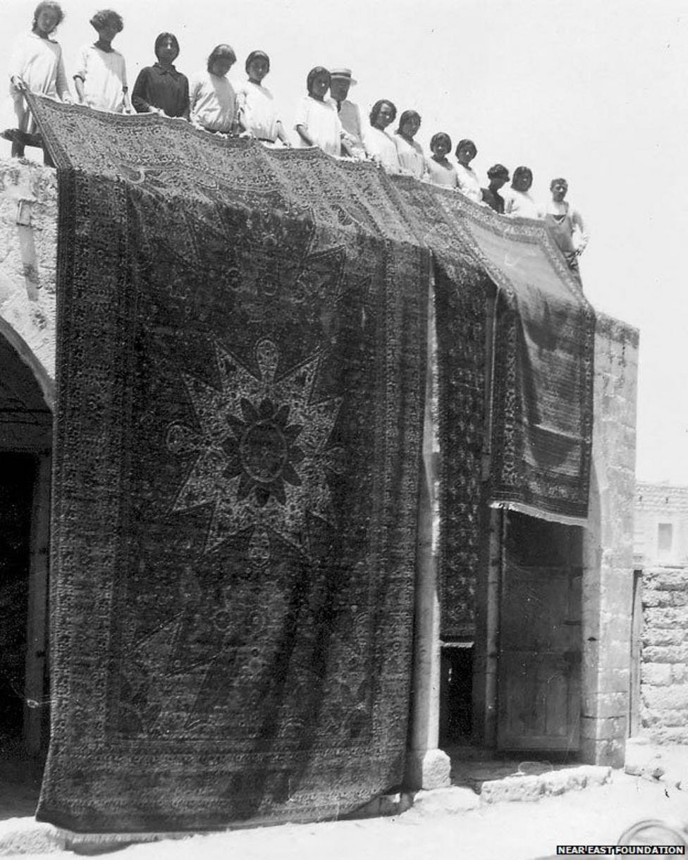 The Armenian rugs that tell two stories - BBC News