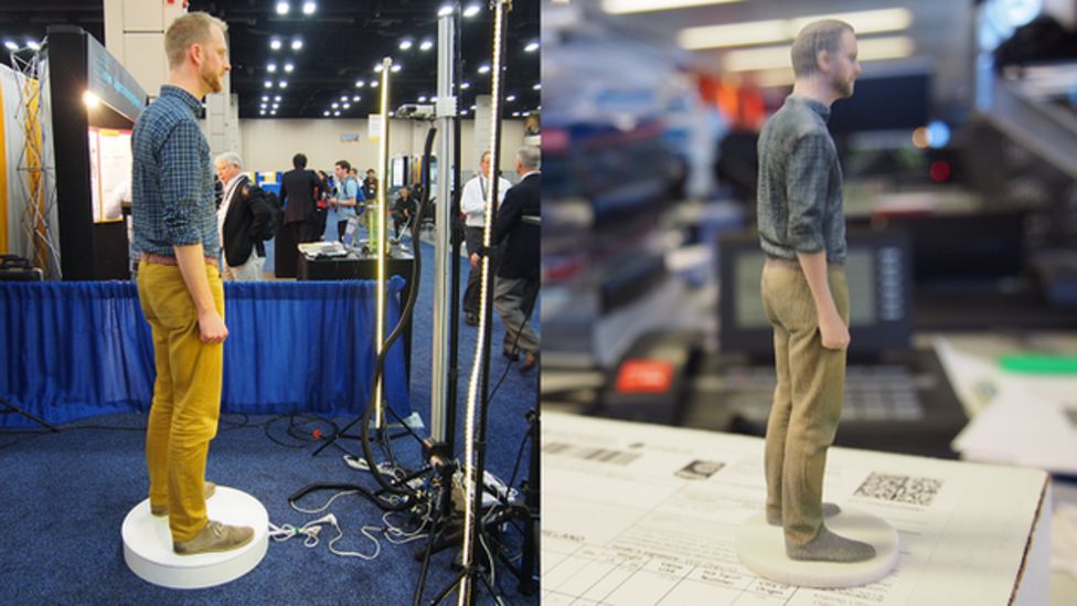 'We print people': The world of 3D portraiture - BBC News