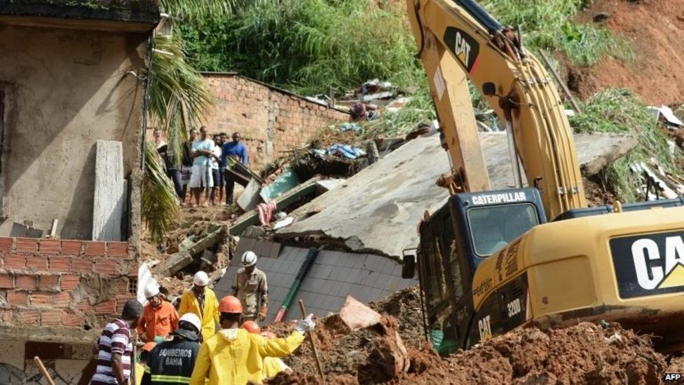 Brazil: Mudslide in Rio de Janeiro state kills 10 - BBC News