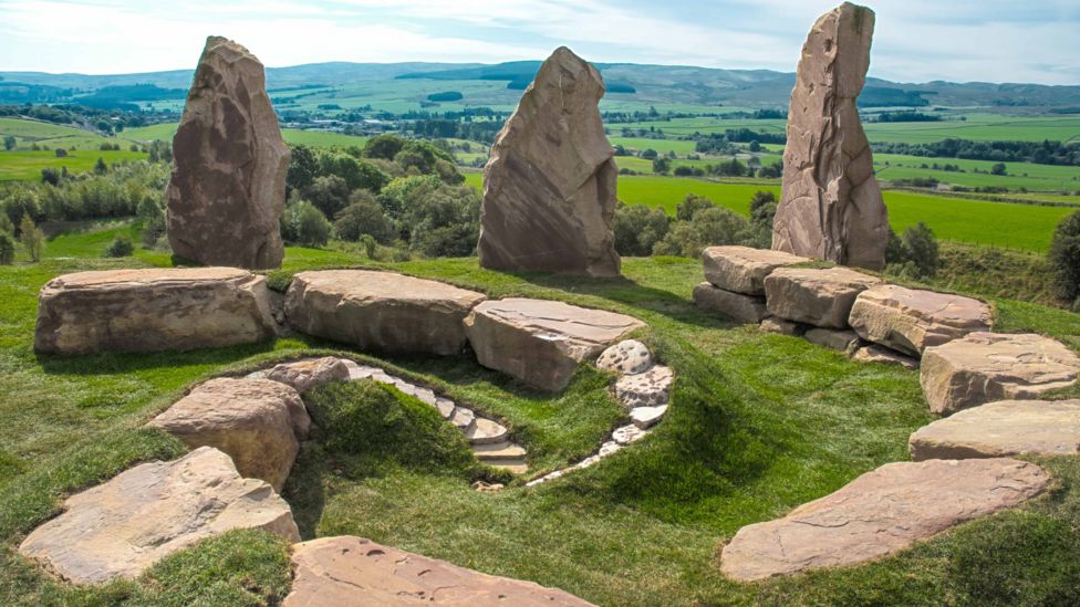 Crawick Multiverse opens with solstice performance - BBC News