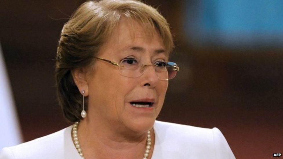 Chilean president asks cabinet to resign - BBC News