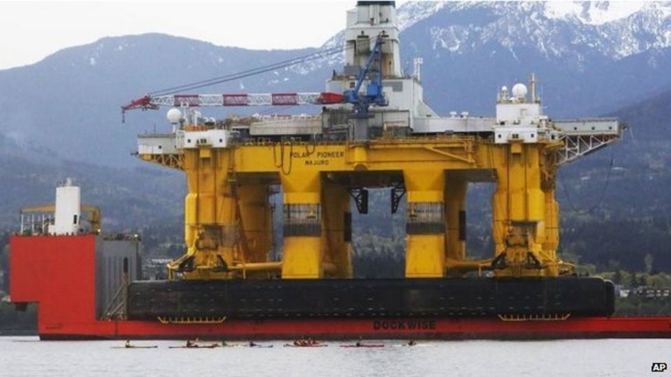 Shell gets 'conditional' US Arctic drilling approval - BBC News