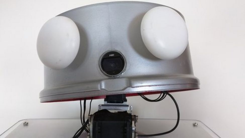 Step inside the secret robot house - BBC News