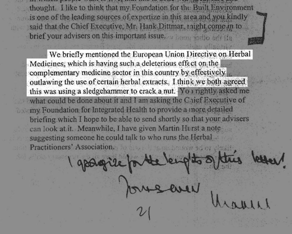 Prince Charles's private letters published - BBC News