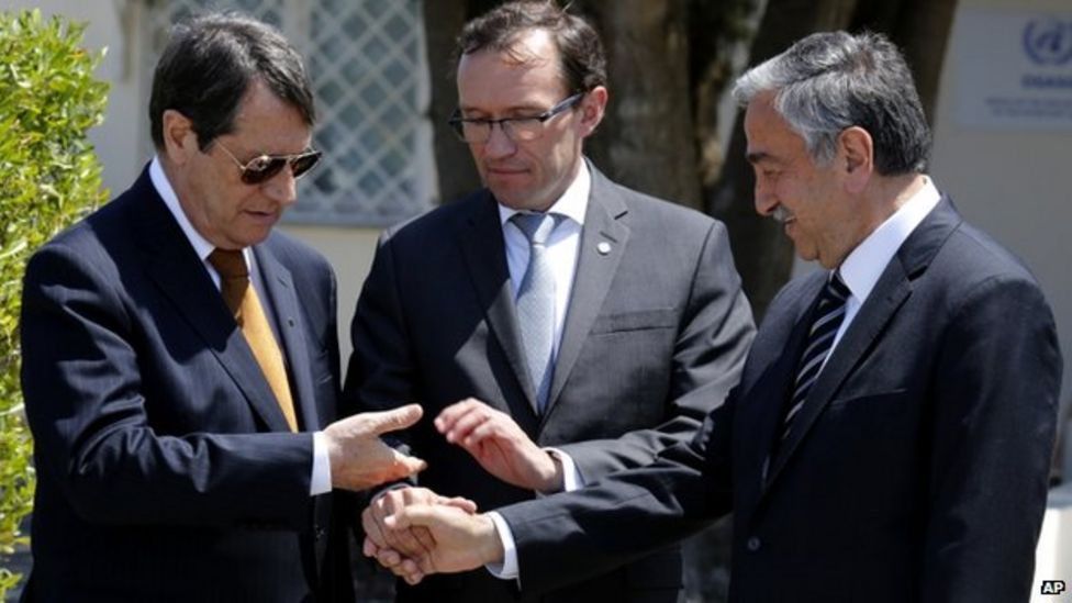 Cyprus peace talks resume amid 'climate of optimism' - UN - BBC News