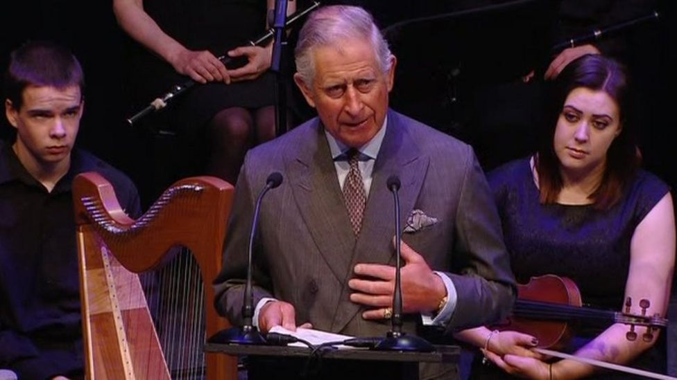 Prince Charles visits NI peace centre Corrymeela - BBC News