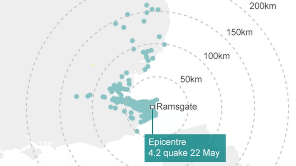Earthquake felt in Oxfordshire and Buckinghamshire - BBC News