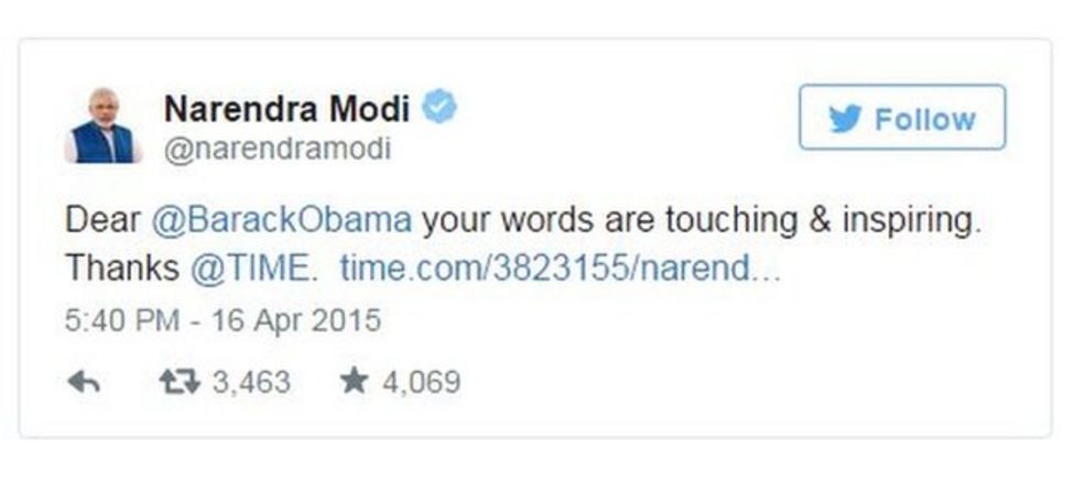Narendra Modi: India's 'social media' PM - BBC News