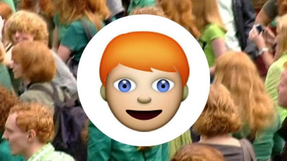 Scots redheads urged to back ginger emoji campaign - BBC News