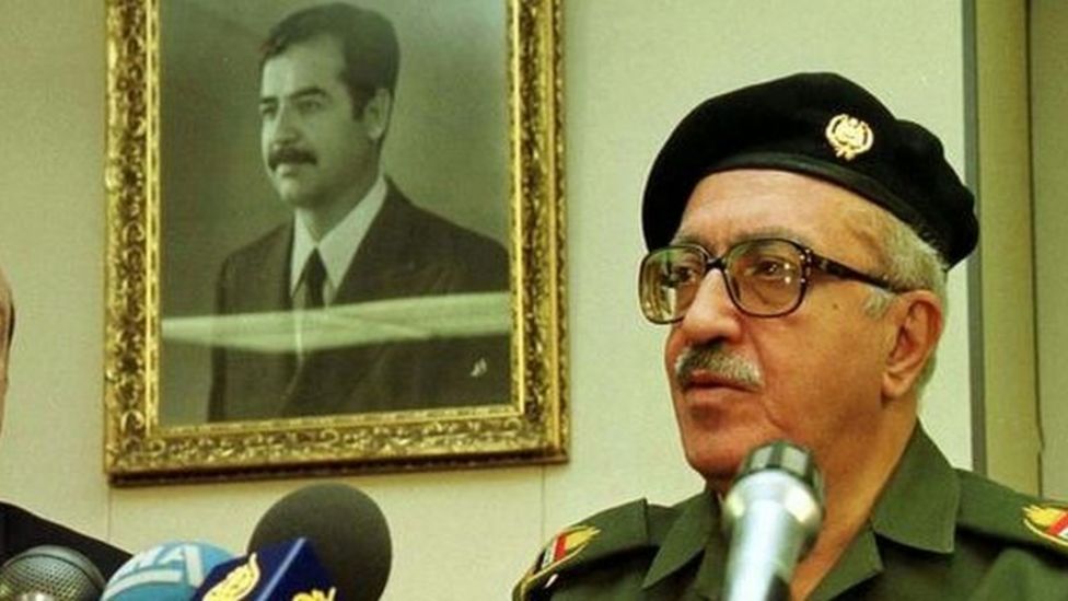 Tariq Aziz, ex-Saddam Hussein aide, dies after heart attack - BBC News