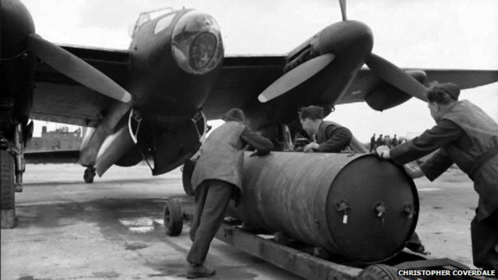 Remembering the last raid on Nazi Germany - BBC News