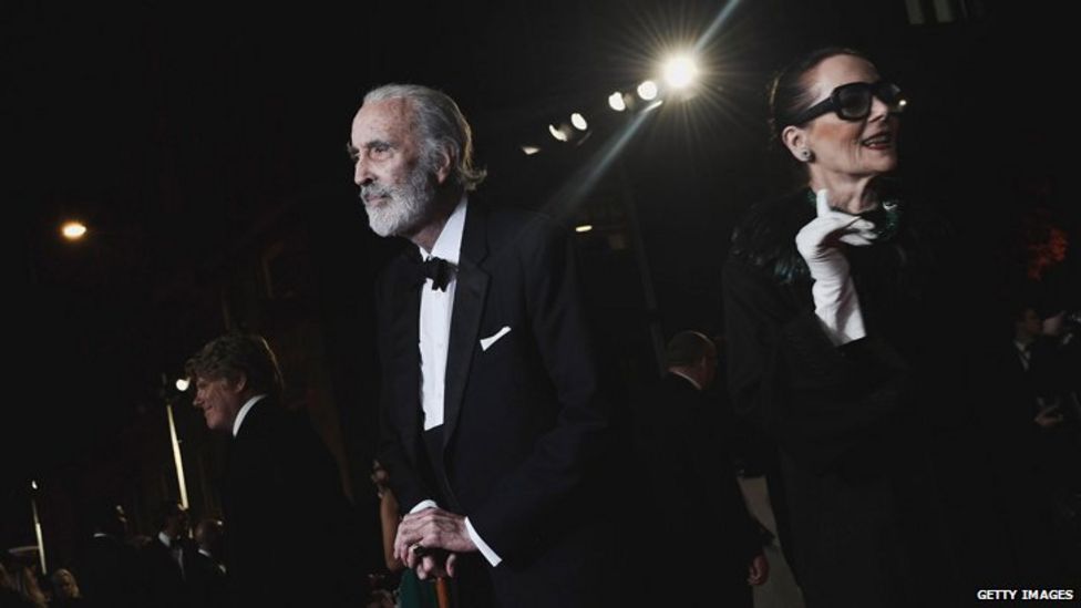 In Pictures: Sir Christopher Lee's career in film - BBC News