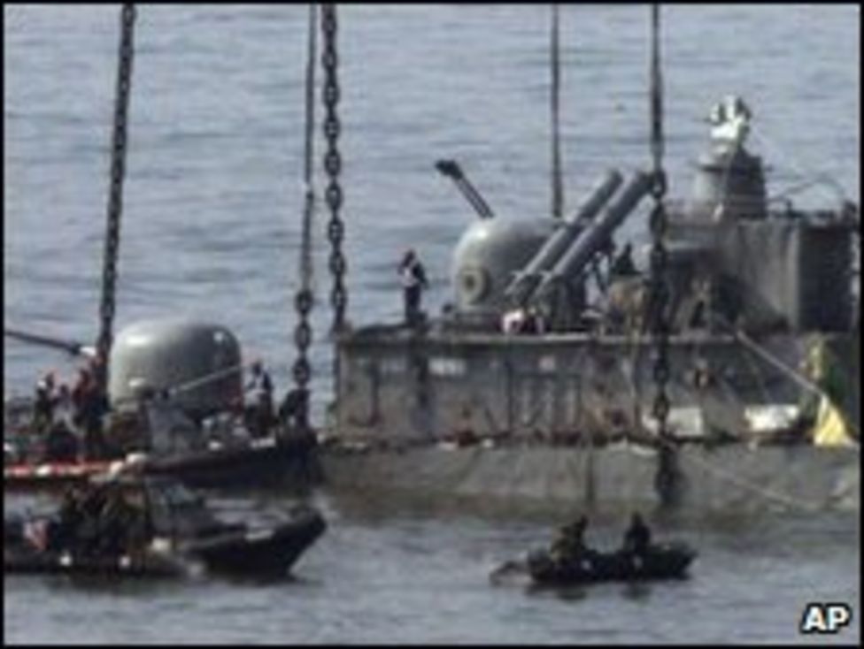 How South Korean ship was sunk - BBC News