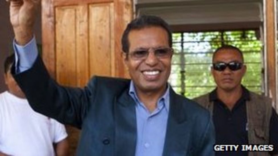 Taur Matan Ruak heading for East Timor poll win - BBC News