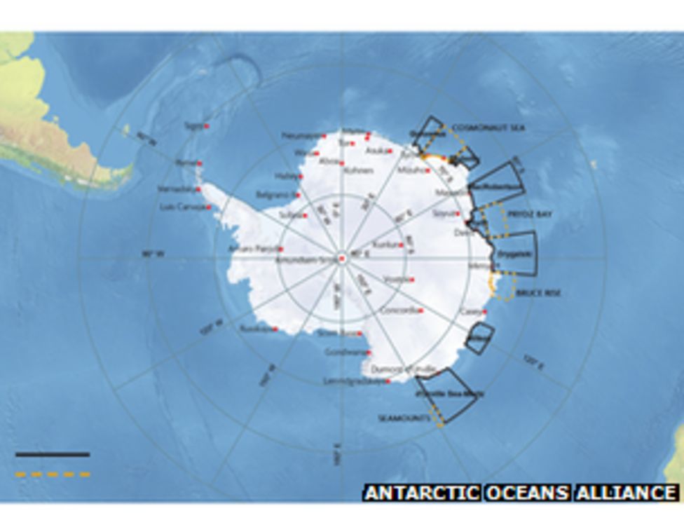 Decision due on massive Antarctic marine sanctuaries - BBC News